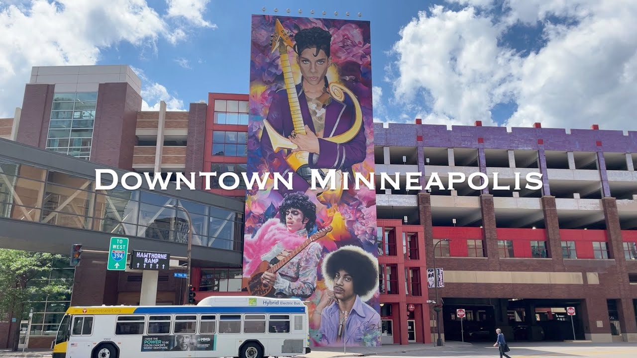 WALKING: Minneapolis, Minnesota- Downtown - YouTube