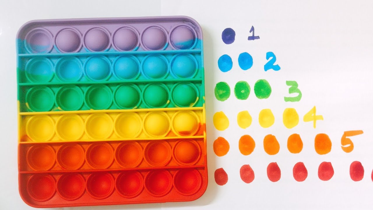Counting & Color Activity with Pop It🧮|Activity for Toddlers ...