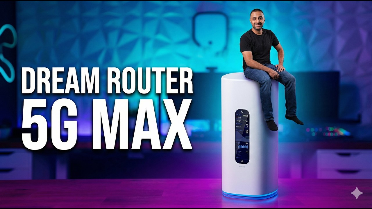 Ubiquiti Dream Router 5G Max | WiFi 7, Built-in 5G, UniFi OS & More ...