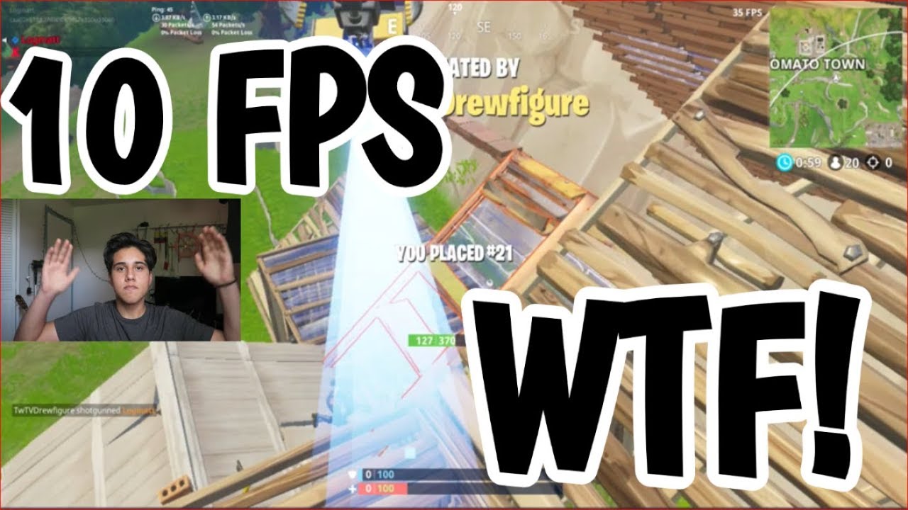 CAN YOU PLAY FORTNITE WITH 10 FPS? - YouTube