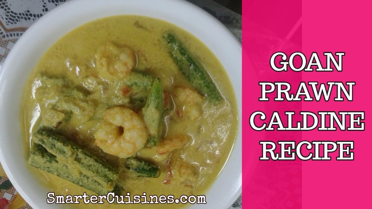 Goan Prawn Caldine Recipe - YouTube