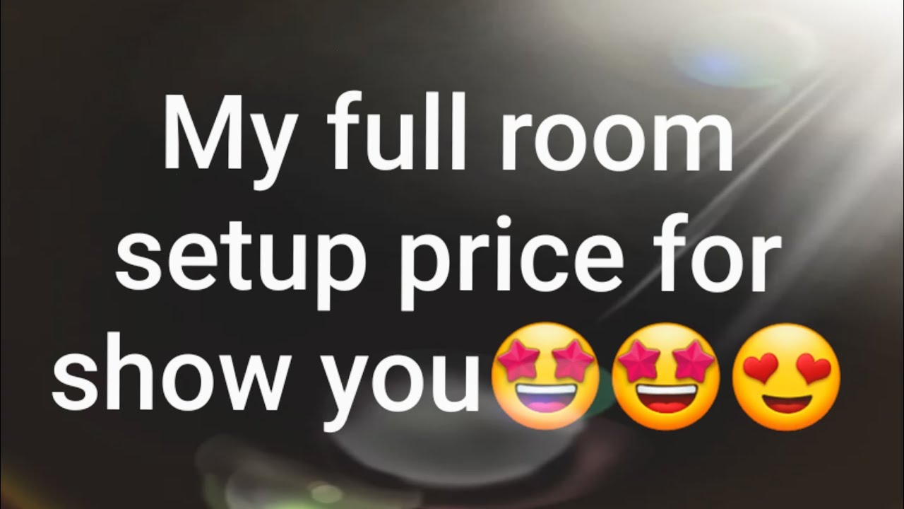 my full room setup price for show you 😝😝#setup 😜#price 😝Mara room ka ...