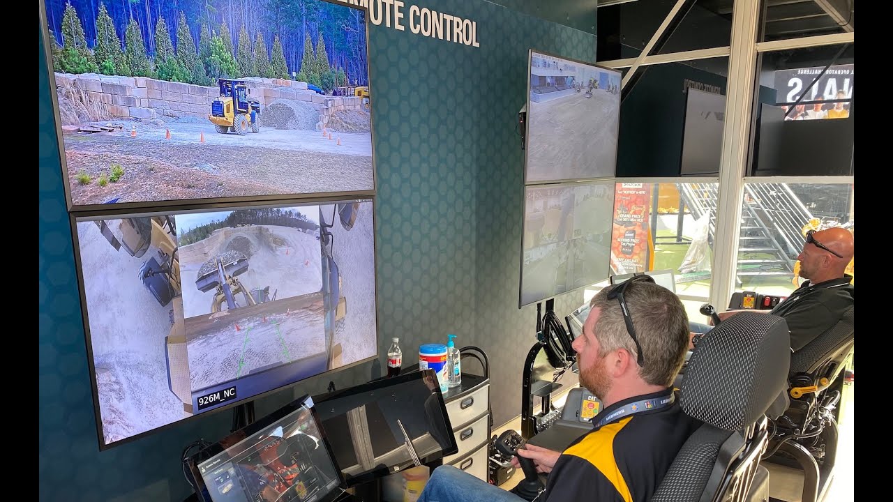 Caterpillar Launches Remote Control Station for Construction Projects ...