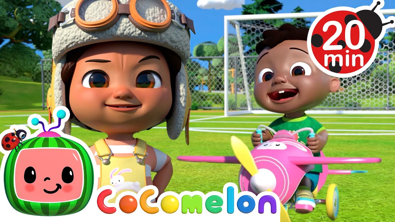 Learning About Airplanes! ️ | 🍉 CoComelon - JJ's Baby Songs 🎶 - YouTube