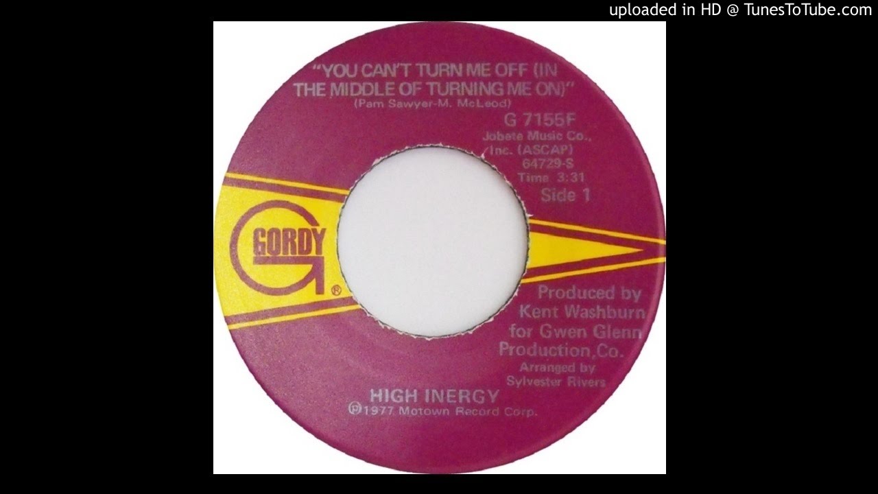 High Inergy - You Can't Turn Me Off (In The Middle Of Turnin Me On ...