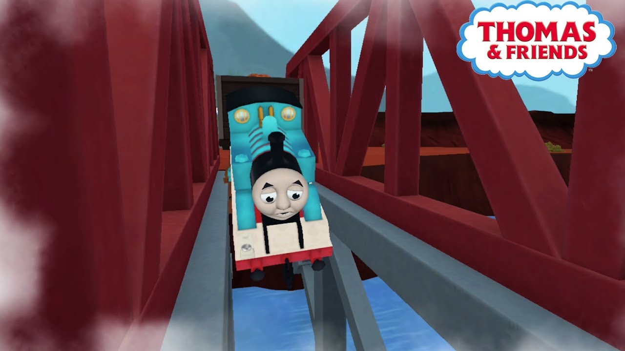 Thomas & Friends: Adventures 🌉 Thomas almost Fell off a Bridge ...