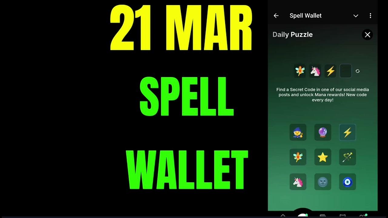 Spell Wallet Daily Puzzle 20-21 March | Spell Wallet Daily Combo - YouTube