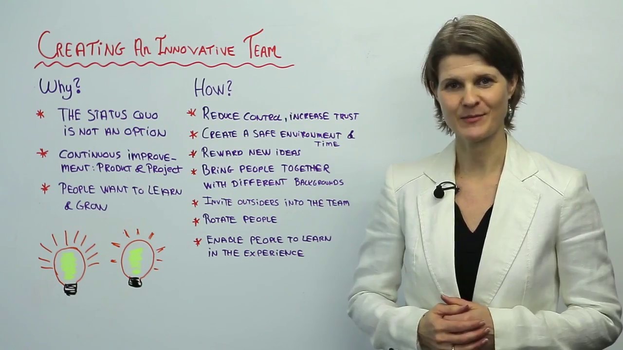 Creating an Innovative Team - YouTube