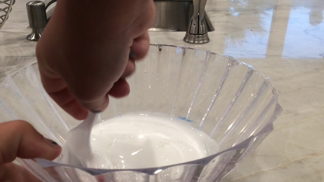 Cereal Milk Slime Tutorial - YouTube