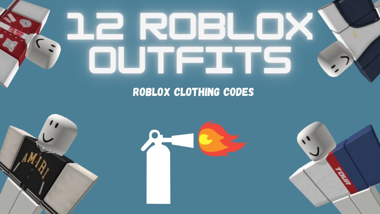 12 random roblox outfits (Roblox clothing codes for bloxburg,rhs2 ...