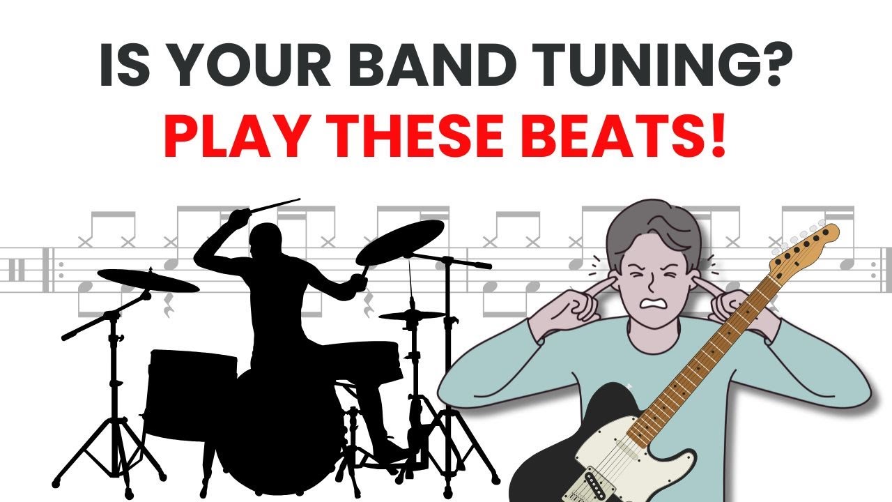 5 Great Drum Beats To Play While Your Band Is Tuning! 🎶🥁 - YouTube