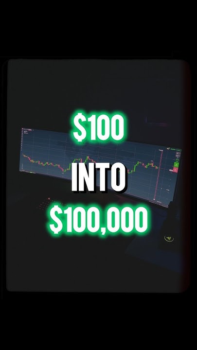 DAY 1 - $100 to $100K Trading Challenge using 1 Minute Scalping Strategy. #trading - YouTube