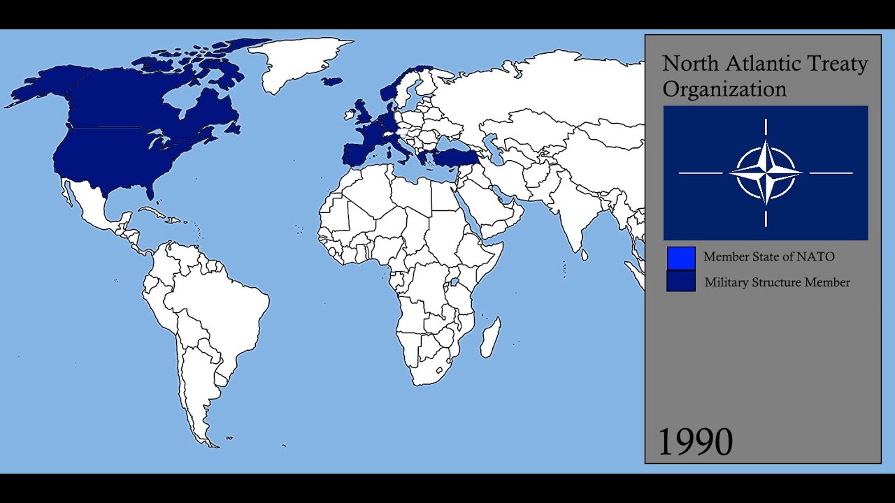 History of NATO (1951-2021) : Every year - YouTube