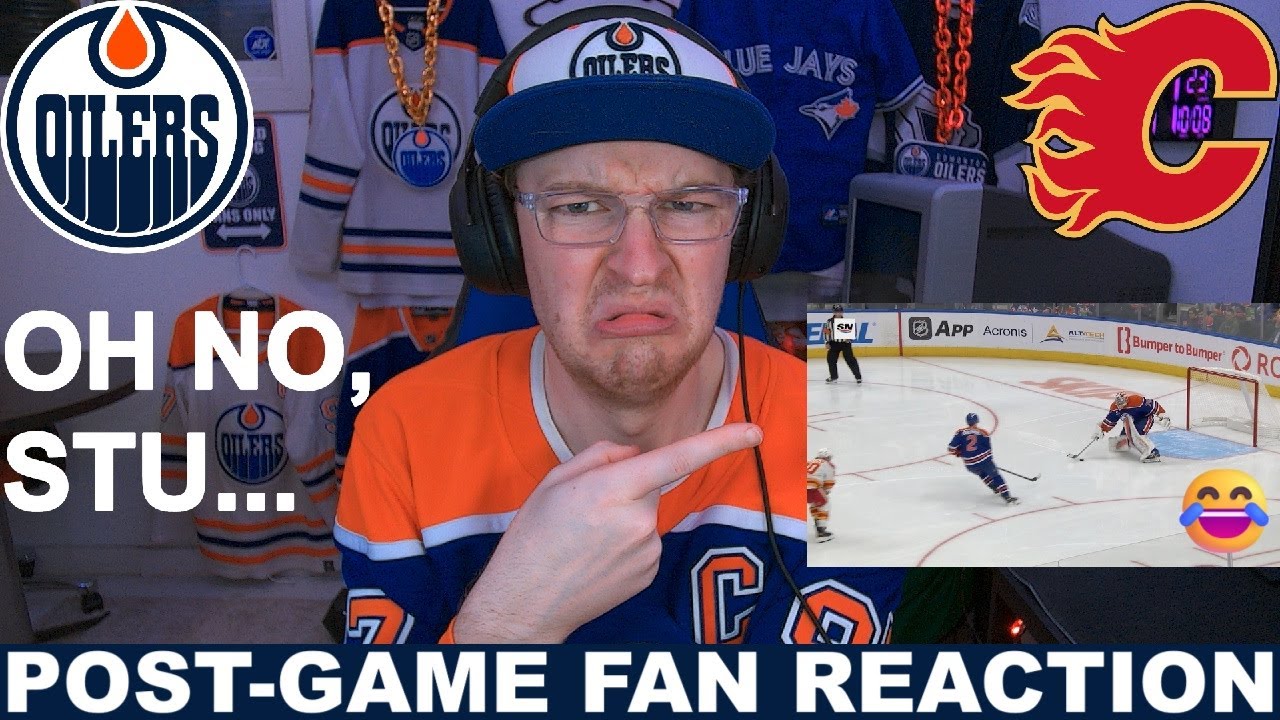 IT WAS 3-0?!... Post-Game Fan Reaction: Oilers vs Flames - YouTube