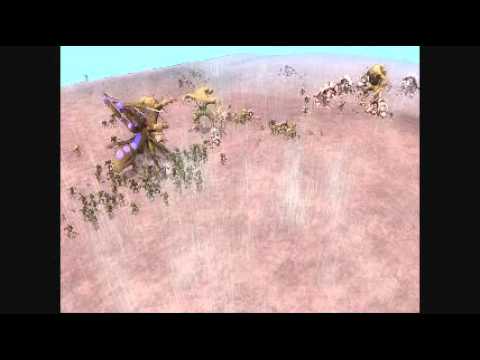 spore arena: flood vs zerg - YouTube