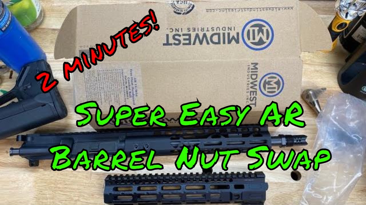 Easiest way to change an AR barrel nut | ARO News