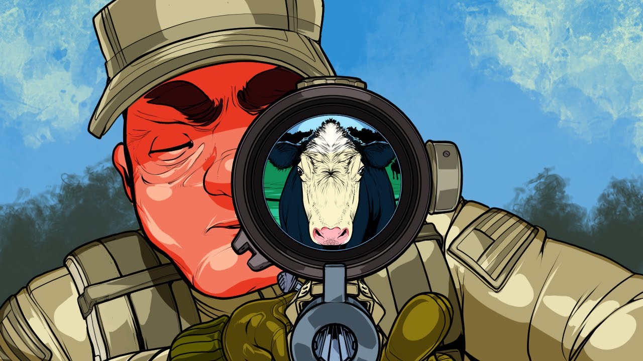 Ryan Probert - Oki's Weird Stories - This Cow Started a War - YouTube