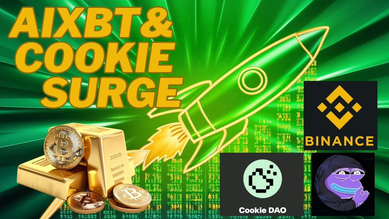 🚀 Binance Boosts AIXBT & COOKIE AI Tokens See Double Digit Gains! 📈 ...