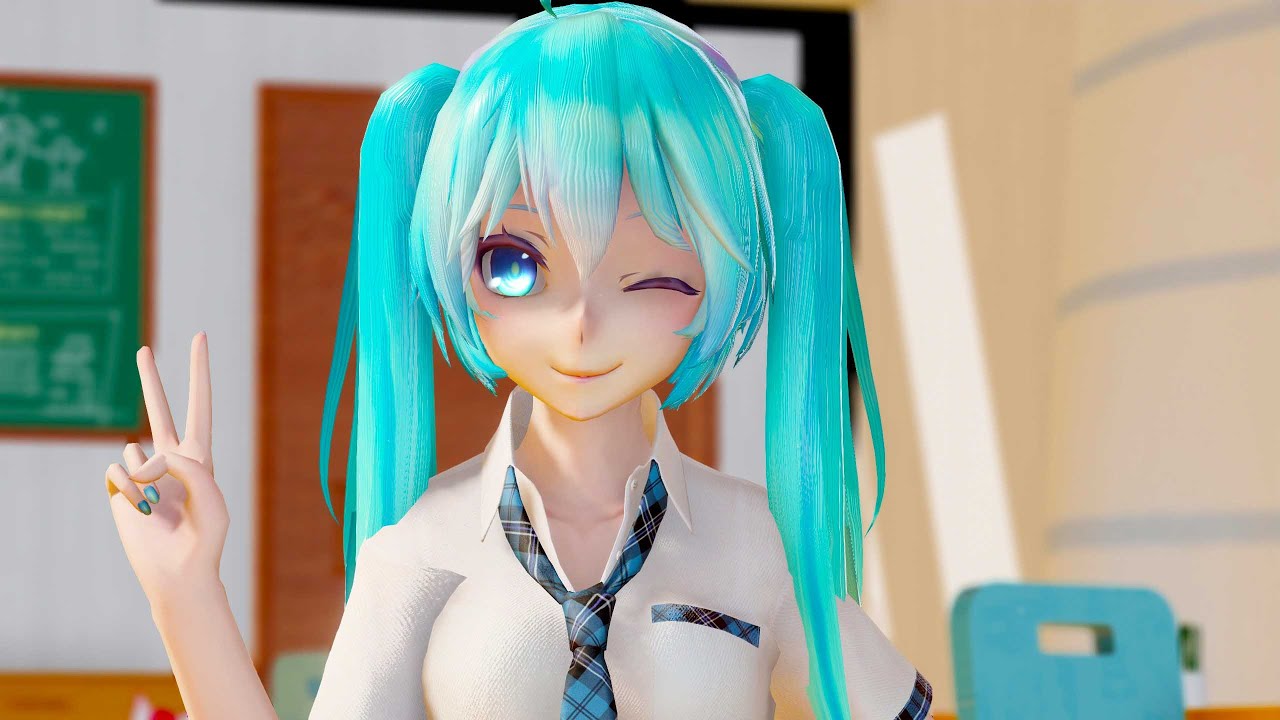 [ MMD x Fortnite ] Hatsune Miku - Fandangle - YouTube