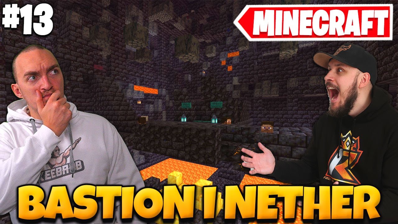 VI HITTAR EN BASTION I NETHER I MINECRAFT - LETS PLAY DEL 13 - YouTube