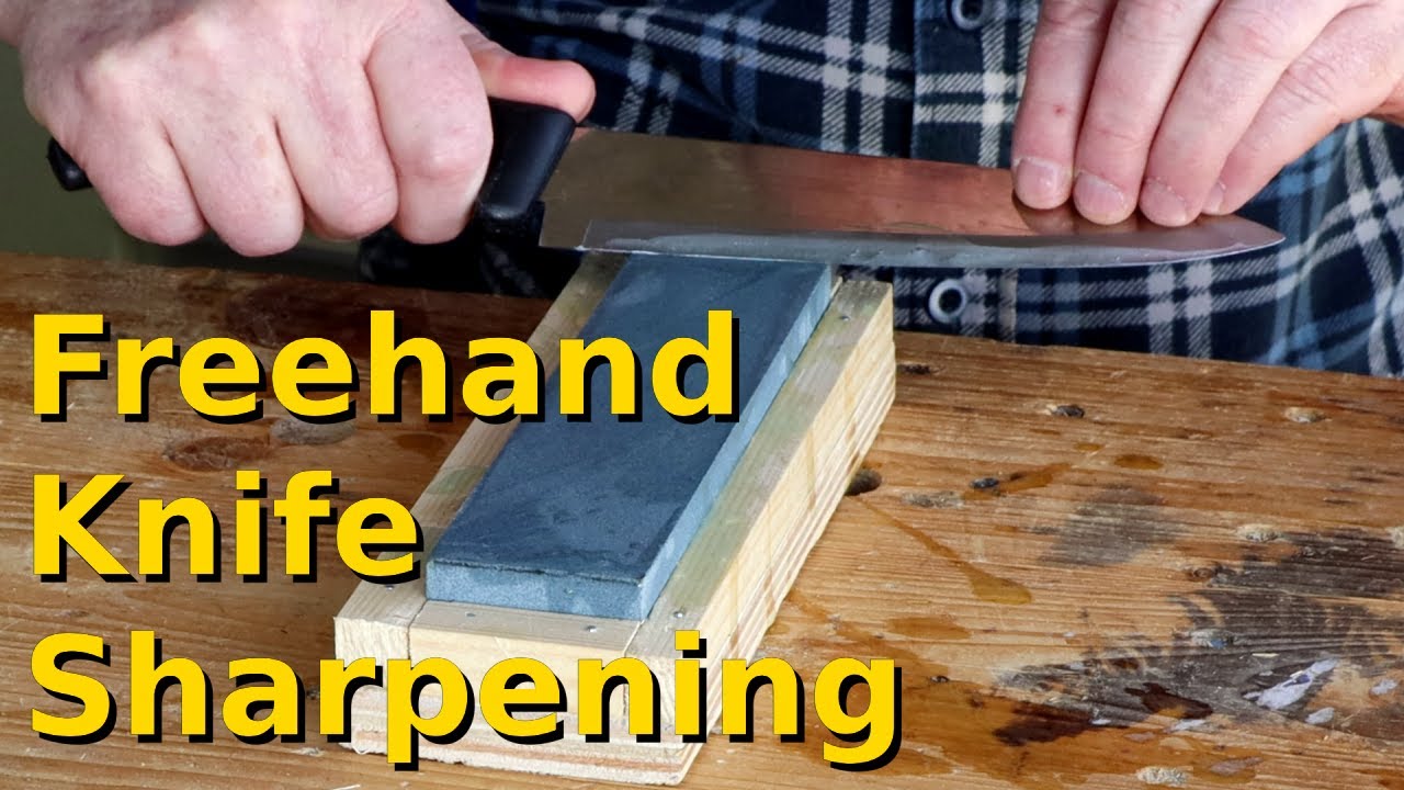 Freehand Tool Sharpening Part 2: Kitchen Knives - YouTube
