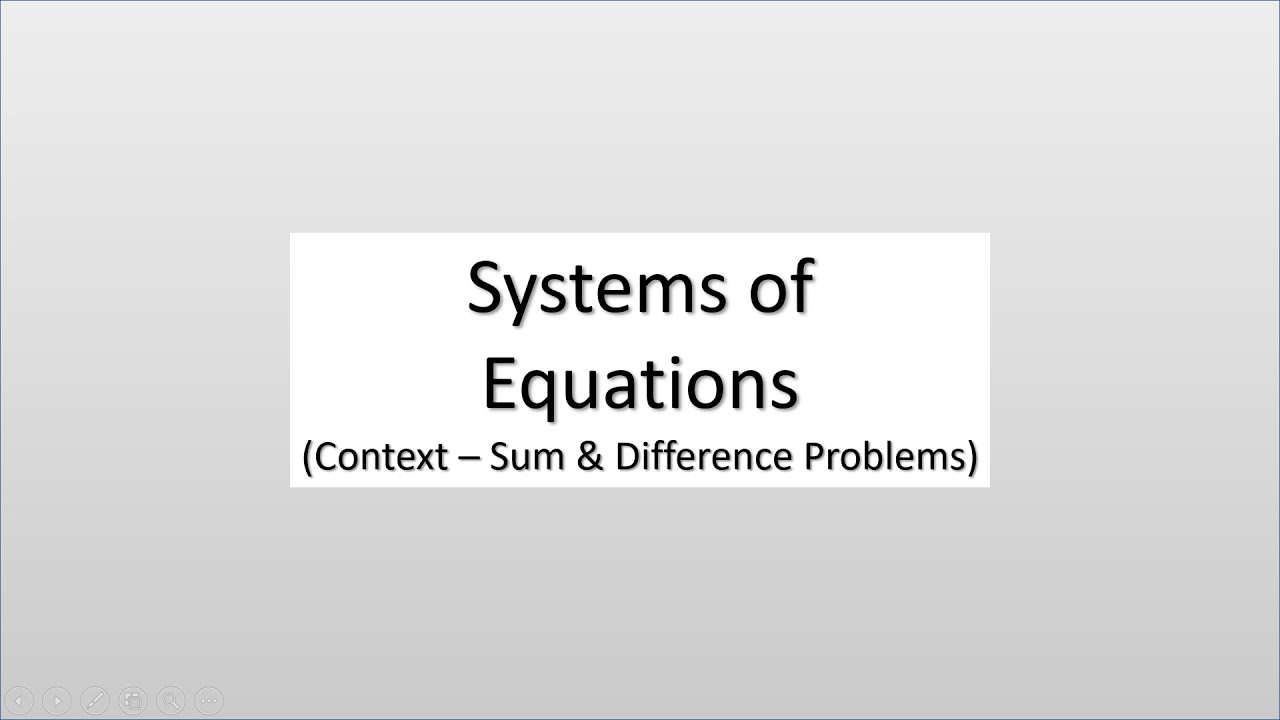 Algebra 1 Remediation - Unit 5 Section 4B - YouTube