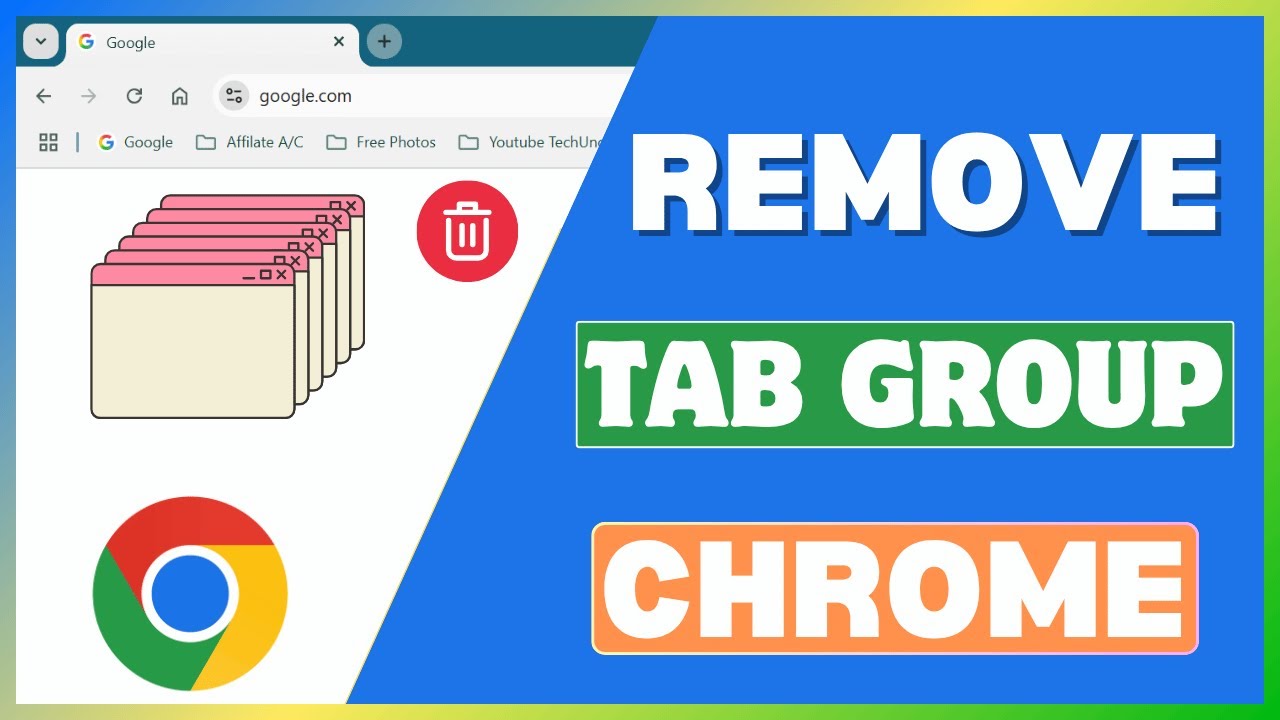 How To Remove Tab Group In Chrome | Delete Tab Group In Google Chrome ...