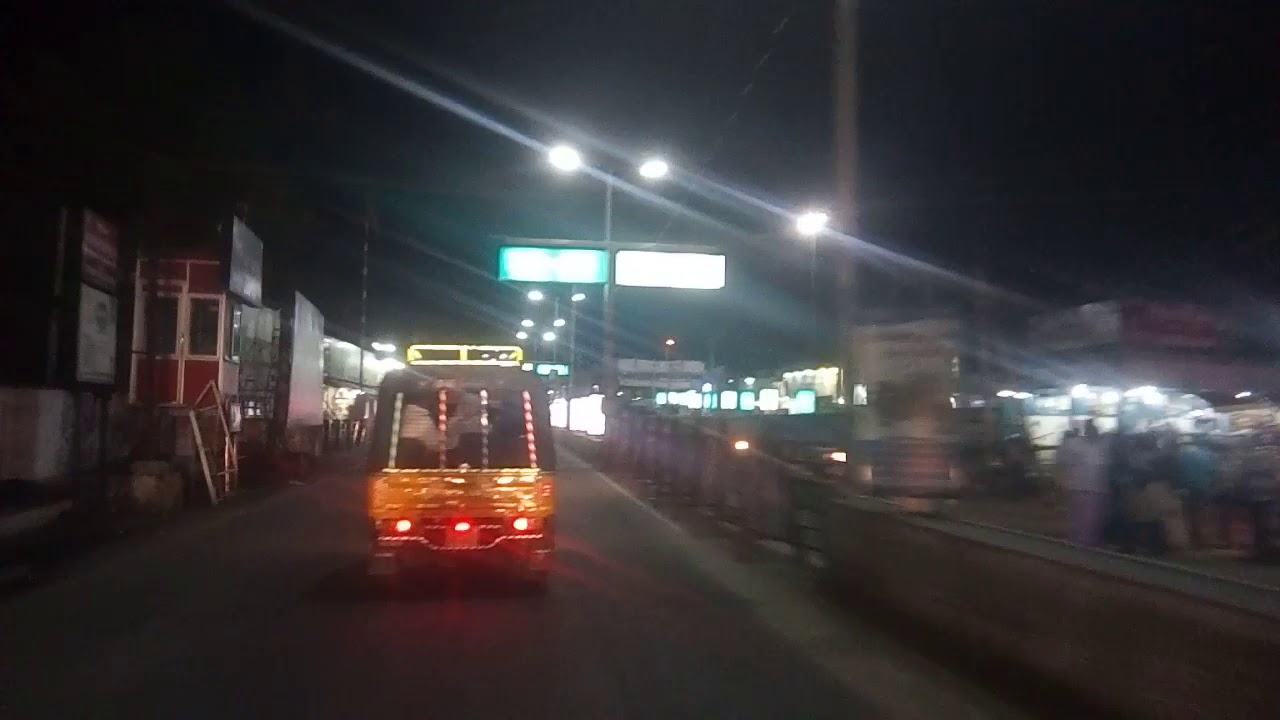 Dindigul City Bus Stand near area View on Aug 2017 - YouTube