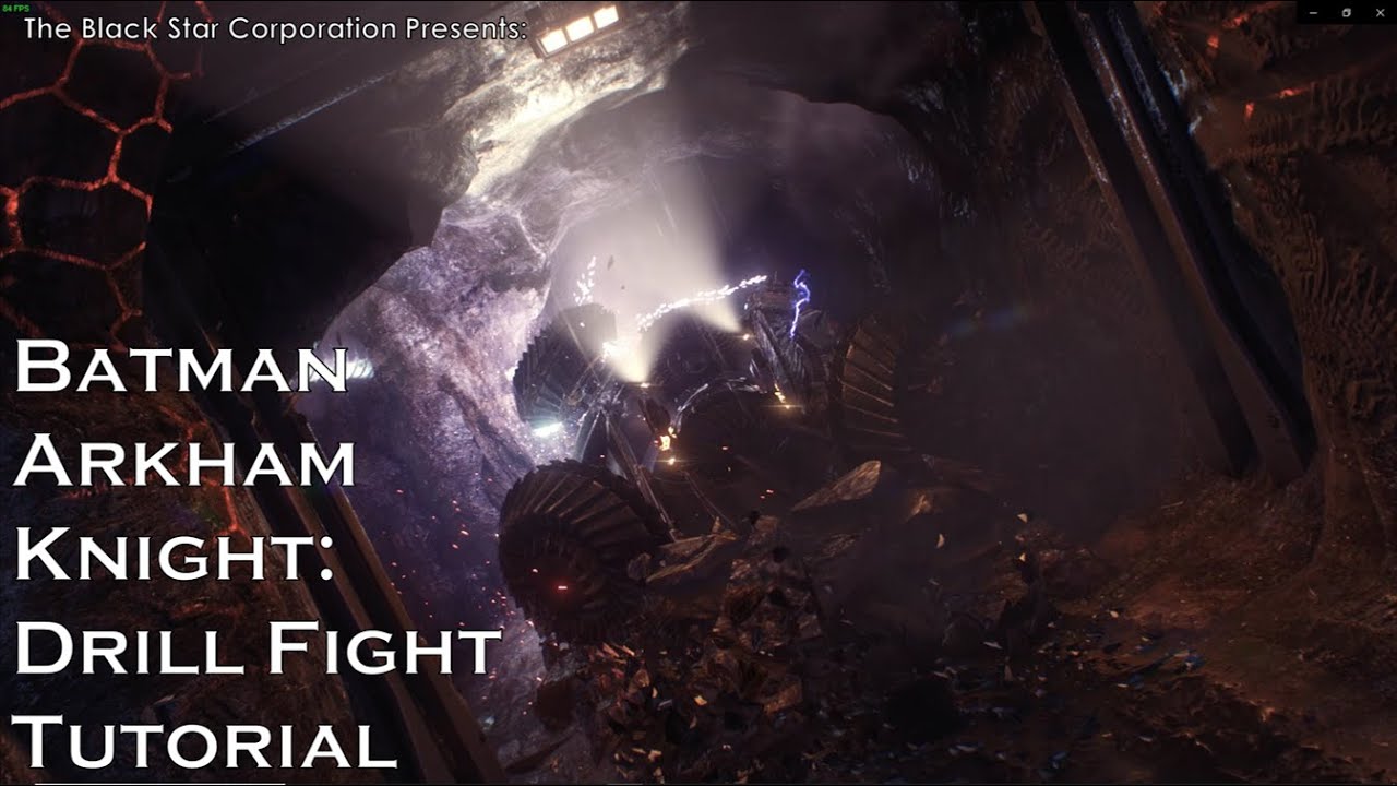 Batman Arkham Knight Drill Fight First Try (Knightmare Difficulty ...