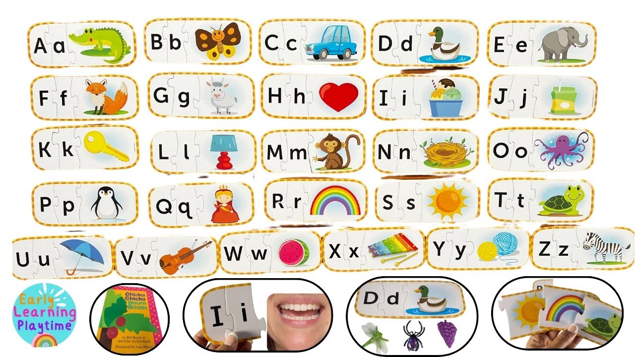 Best Alphabet Learning Video | Phonics | Beginning Sounds | Vocabulary ...