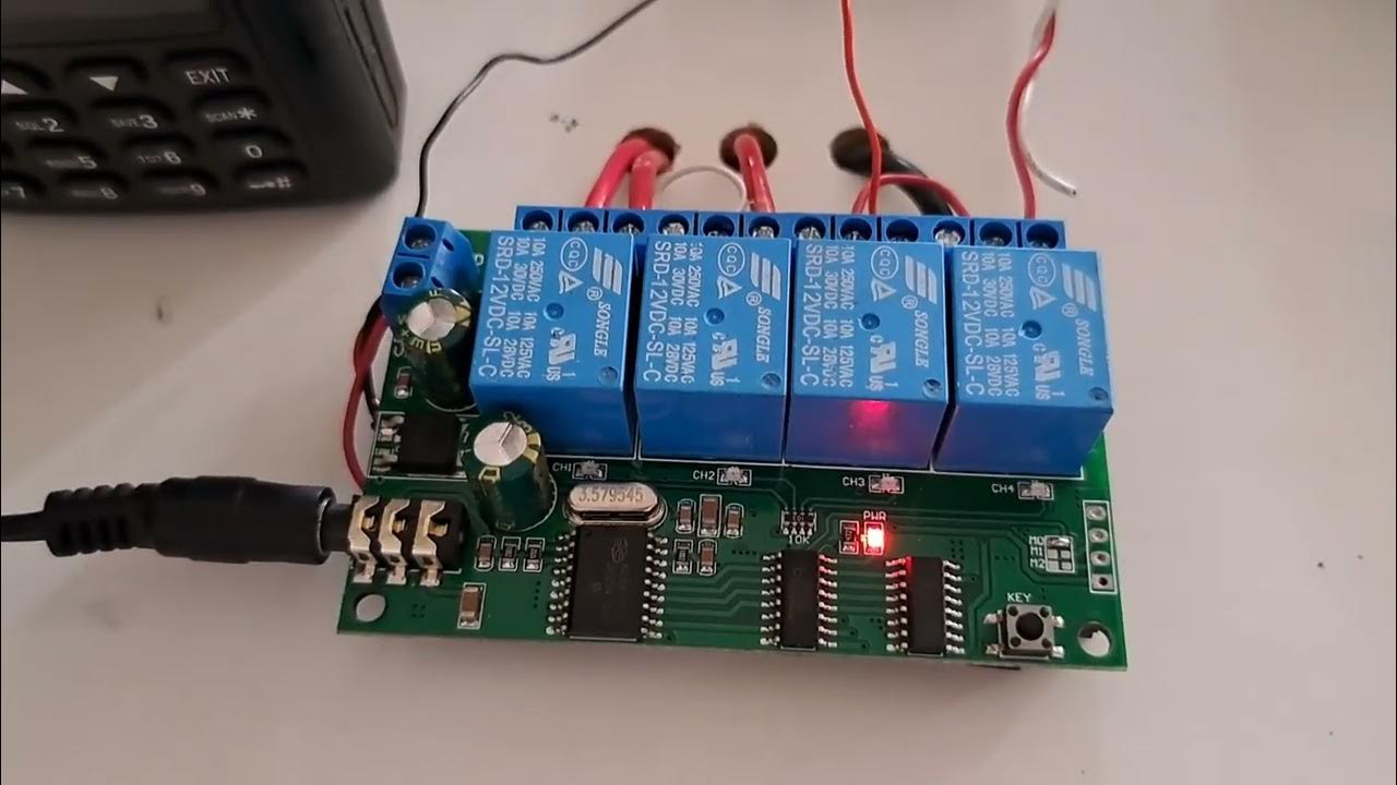 DTMF por Radio Frecuencia - YouTube