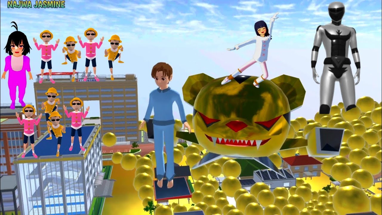 Kota Sakura Diserang Uvo Kucing Raksasa Mengeluarkan Bola Emas 😱 ...