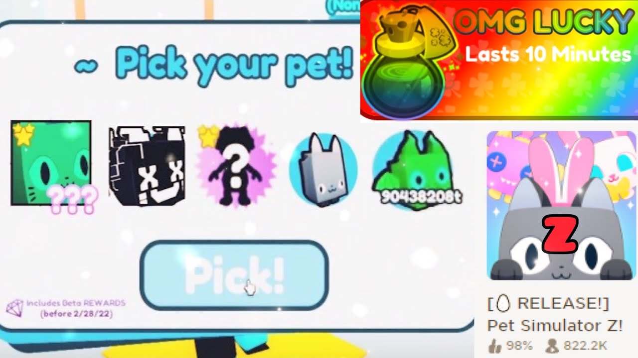 OMG! 🥳 NEW *SECRET* PET SIMULATOR Z IS OUT & IT’S AMAZING! - YouTube