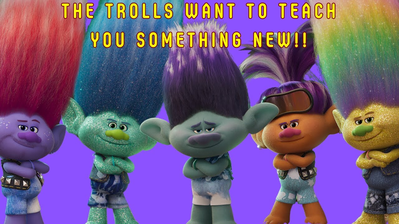 Trolls 3 Teach: Master The Past, Present, Future Tenses in English ...
