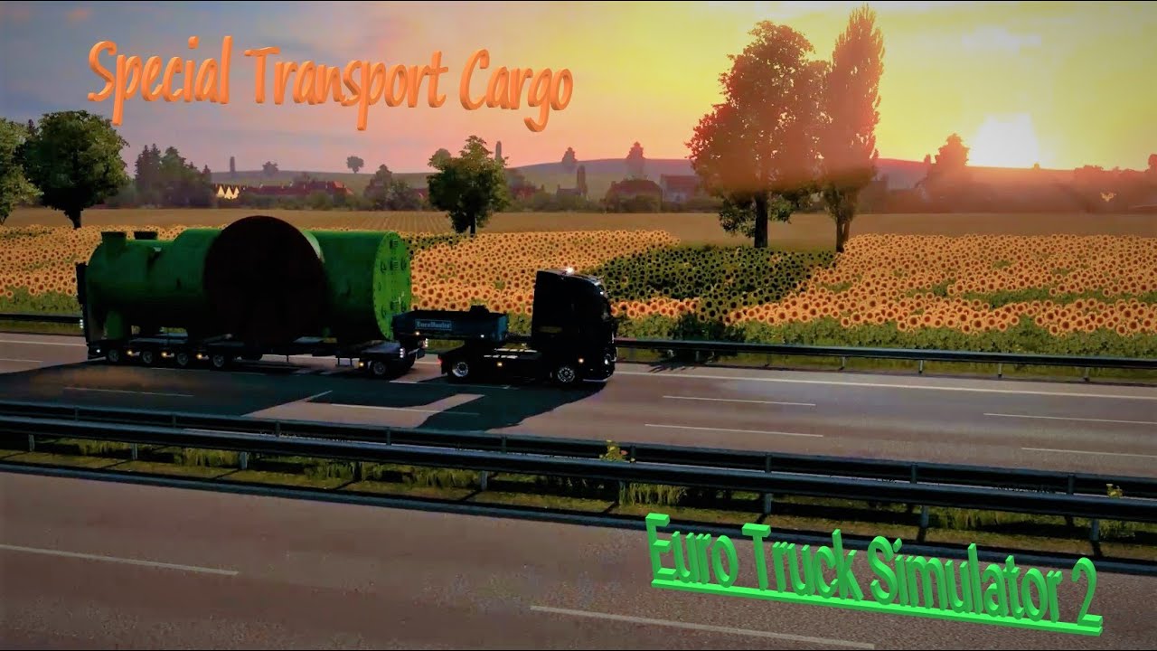 Euro Truck Simulator 2 | Special Transport Cargo | Cardiff to ...