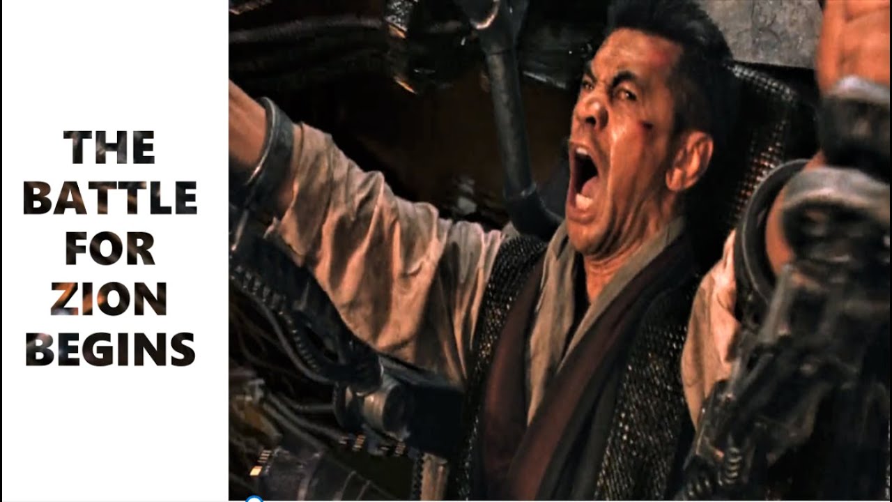 The Battle For Zion ( Full Screen HD ) Matrix Revolutions - YouTube