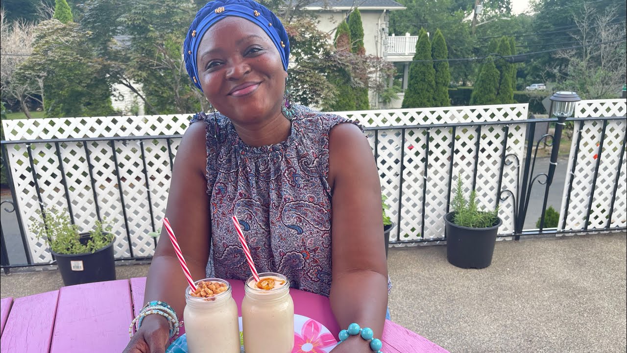 Special Iced Kenkey Recipe With Auntie Gloria - YouTube