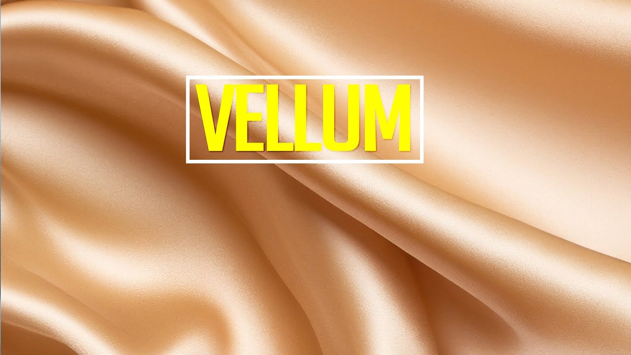 vellum tutorial - YouTube