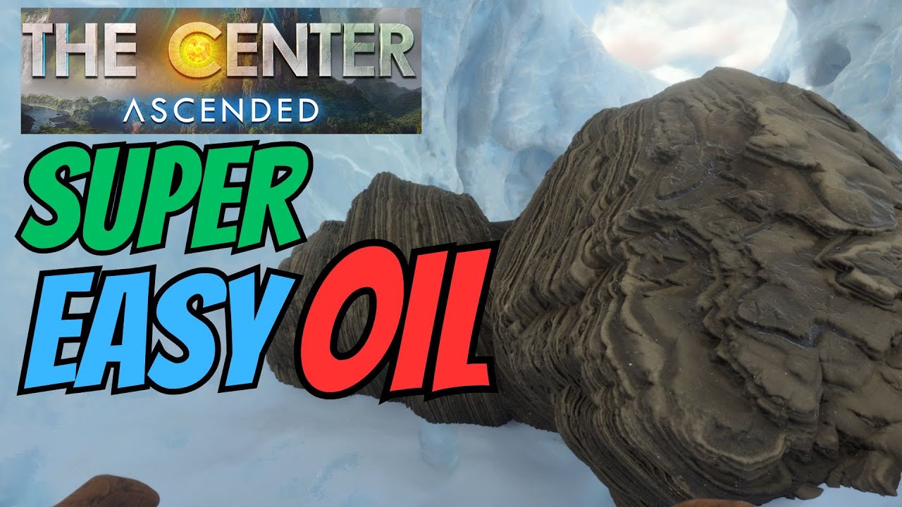 Super Easy Oil The Center Ark Survival Ascended - YouTube