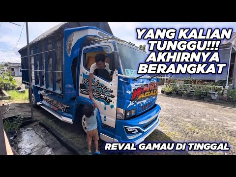 REVAL GAMAU DI TINGGAL KERJA AYAHNYA BERANGKAT BAWA SI BIRU!!! COMEBACK🔥