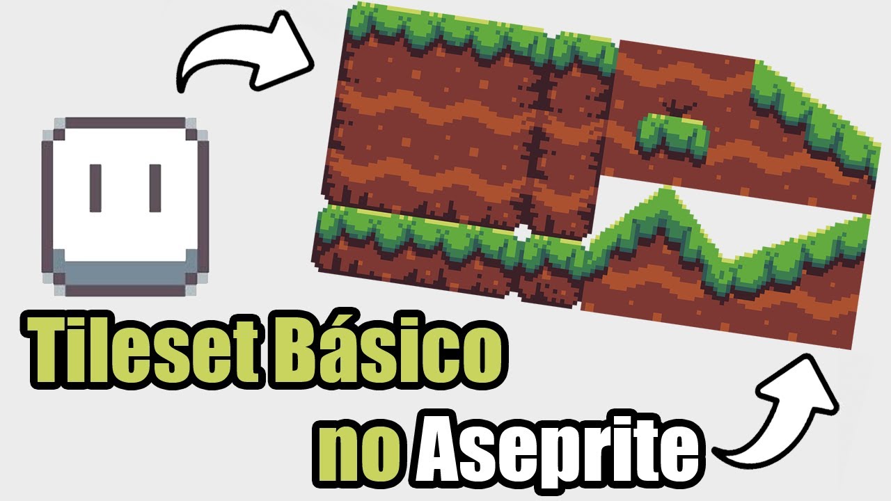 Aprenda a fazer pixel art 1# - Como fazer um tileset básico no aseprite ...