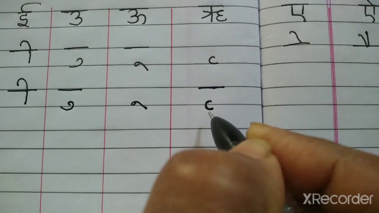 Marathi matra video 1 std 2nd - YouTube