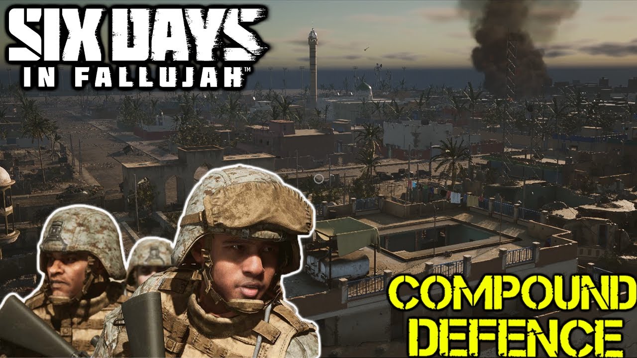 SIX DAYS IN FALLUJAH - ENEMY COMPUND DEFENCE (46 KIA) - YouTube