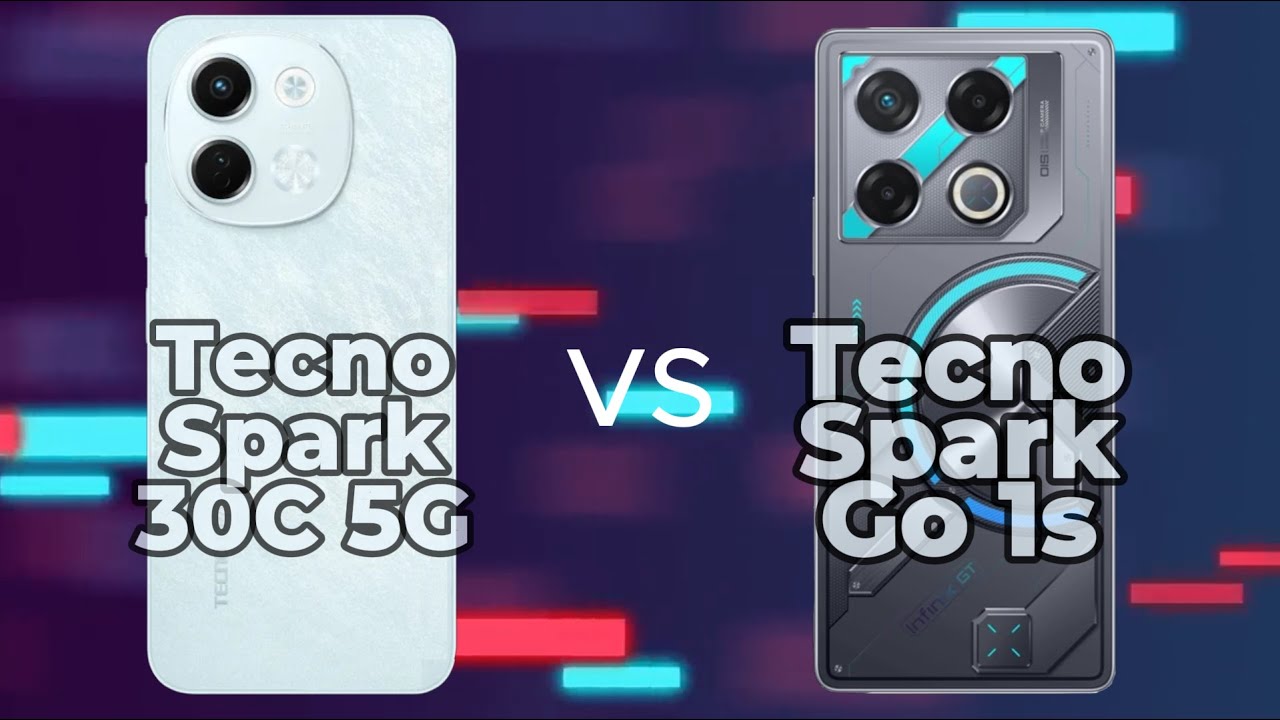 Tecno Spark 30C 5G vs Infinix GT20 Pro 5G comparison - YouTube