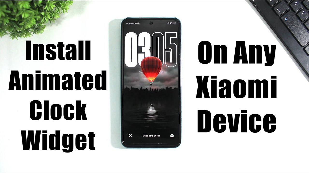 Install HYPEROS 3 Animated Clock Widget On Any Xiaomi Device | Enable ...