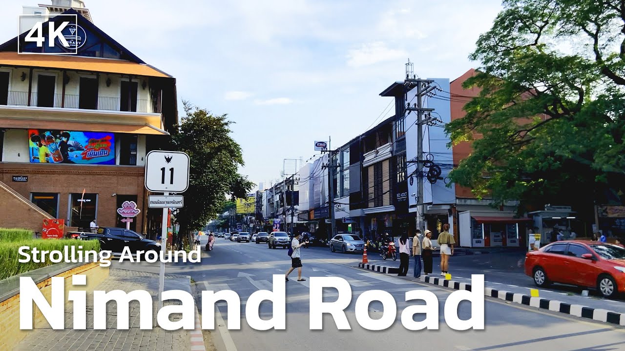 Strolling Around: Nimman road - YouTube