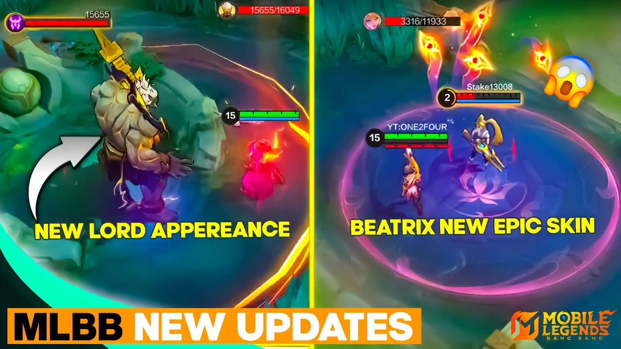 BEATRIX NEW SKIN GAMEPLAY | NEW MAP MLBB CHINA | MOBILE LEGENDS BANG ...