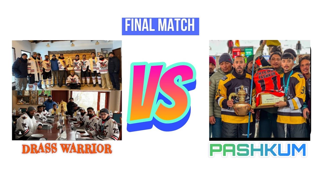 DRASS WARRIOR VS PASHKUM FINAL MATCH VIDEO|#icehockey - YouTube