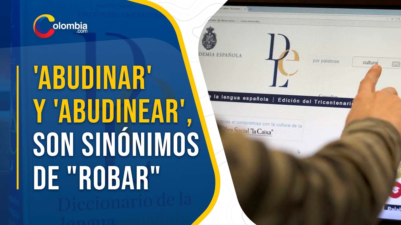 Robar tiene nuevos sinónimos según la RAE - YouTube