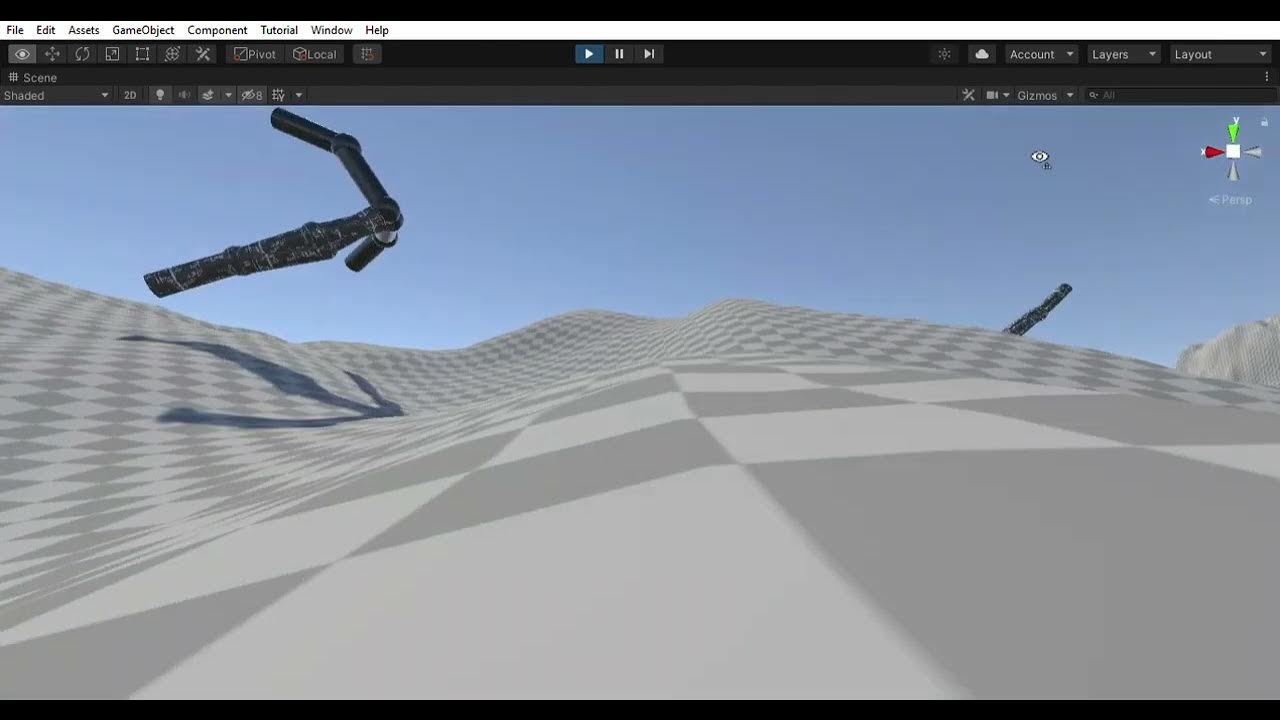 my ai in unity - unity - YouTube